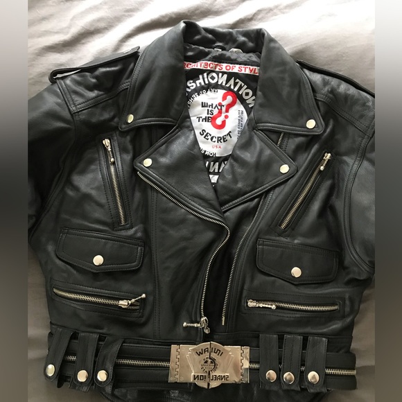 No | Jackets & Coats | Unique No 8s Vintage Designer Leather Jacket ...